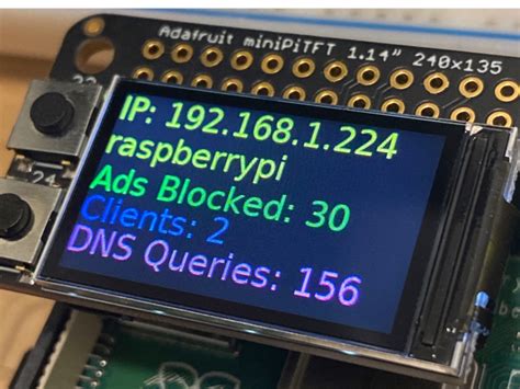 Install Mini Pitft Pi Hole Ad Blocker With Pi Zero W Adafruit