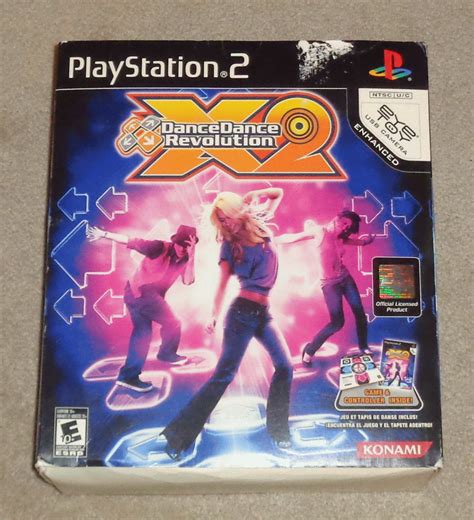 Ddr X2 Dance Dance Revolution Playstation 2 Ps2 Dance Mat In Large Box
