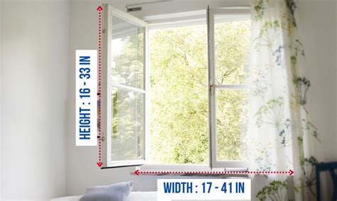 Bedroom Window Sizes Dimensions
