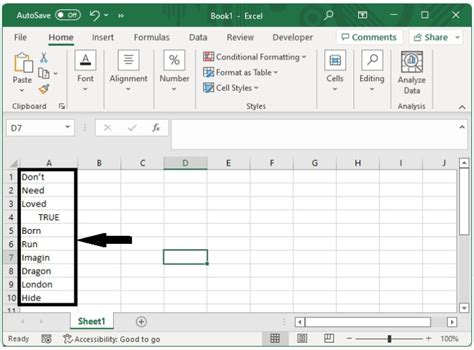 Excel 自动合并上方 左侧的空白单元格 极客教程
