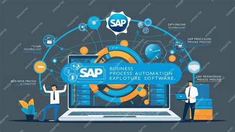 Premium Photo Sap Business Process Automation Software Exploring Future Technology