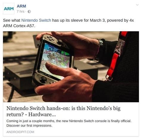 ARM Confirms Switch Is Powered By Four Cortex A57 Cores GBAtemp Net The Independent Video