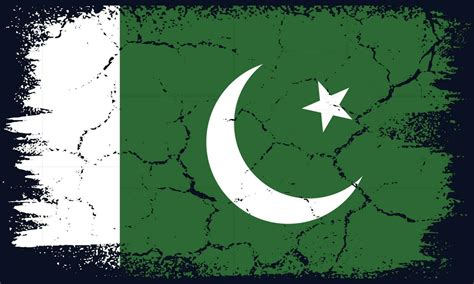 Free Vector Flat Design Grunge Pakistan Flag Background 29343064 Vector