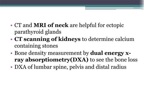 Laboratory And Radiological Findings In Hyperparathyroidism Ppt