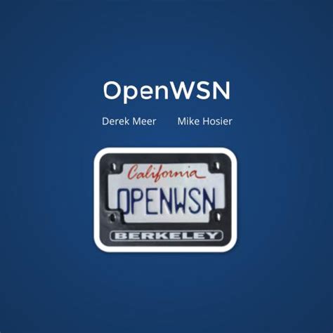 openwsn presentation 1