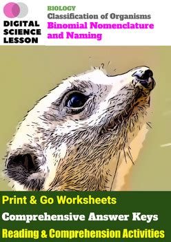 Binomial Nomenclature And Naming By Digital Science Lesson TPT