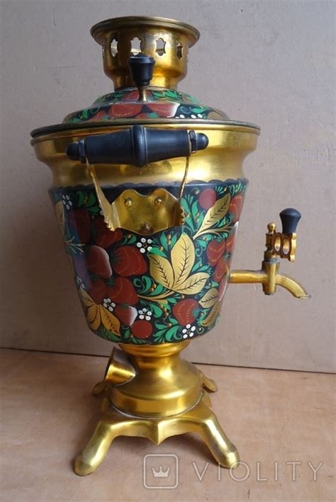 Самовар розписний електро Violity