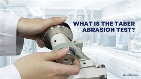 Taber Type Abrasion Tester Rotary Abrasion Tester Abrader Worldoftest