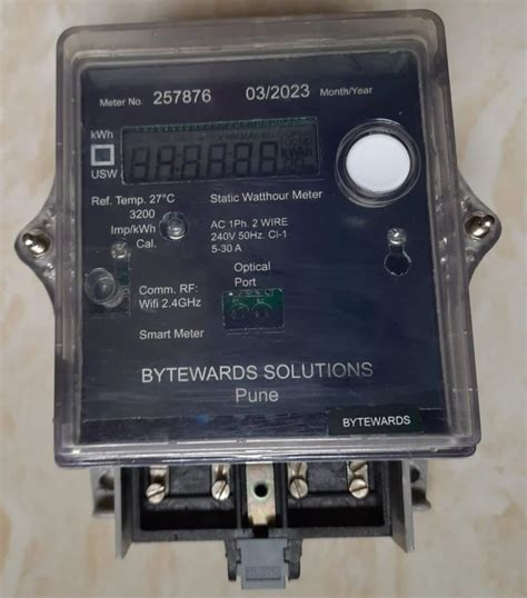 Digital Single Phase Smart Energy Meter At In Pune ID