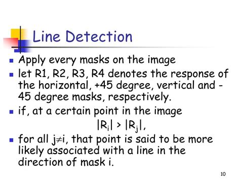 Ppt Chapter 10 Image Segmentation Powerpoint Presentation Free Download Id 263517