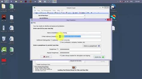 Encrypting And Decrypting Message Using Instant Crypt Mozilla Thunderbird Youtube