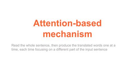 Advanced Neural Machine Translation D4l2 Deep Learning For Speech And