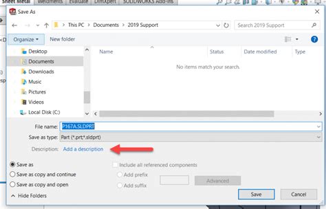 Description Option Missing On Save As Dialog Box How To Fix It
