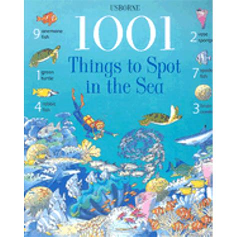 Pre Owned 1001 Things To Spot In The Sea Paperback 9780794502294 By