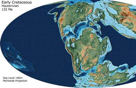 Figure 16 From Atlas Of Early Cretaceous Paleogeographic