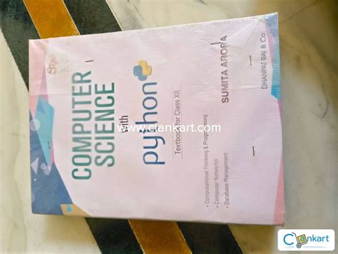 Buy Sumita Arora Computer Science With Python For Class Xii 2023