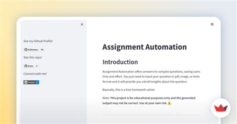 Assignment Automation