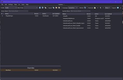 Need Help Bg3 Mod Manager Is Not Deactivating Mods Rbaldursgate3