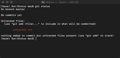 파일 상태 확인하기 git status GONNABE