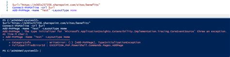 Bug Add Pnppage Gives Microsoftapplicationinsightsextensibility