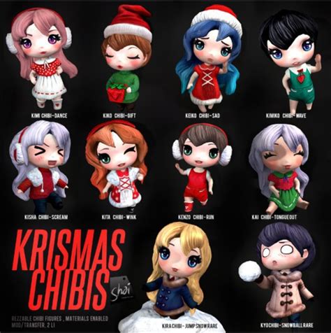 Second Life Marketplace Shai Kita Chibi Wink