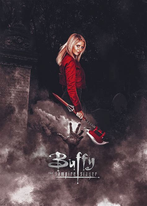 Buffy The Vampire Slayer Artwork By Guillaume Cote R Buffy