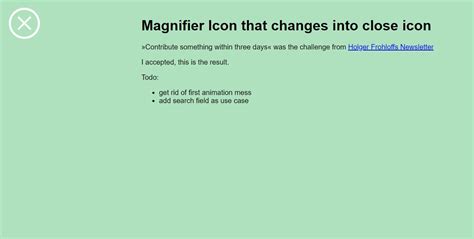 Animated CSS Close Button Examples OnAirCode