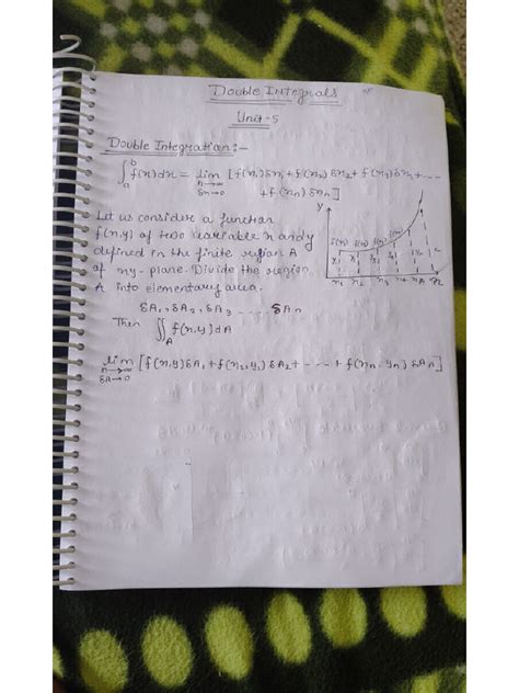 Maths Unit 5 Multiple Integral Notes Pdf