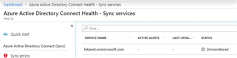 How To Fix Azure Ad Connect Health Status Unmonitored Sams Corner