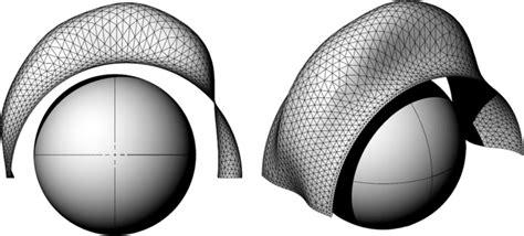 optimal shape for the 3d shell constrained optimization problem using
