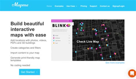interactive maps visual link building without infographics