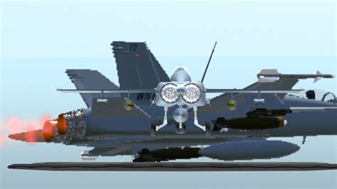 Simpleplanes Wasp With Thrust Vectoring Nozzles