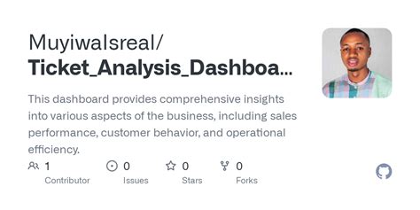 Github Muyiwaisrealticketanalysisdashboard This Dashboard Provides Comprehensive Insights