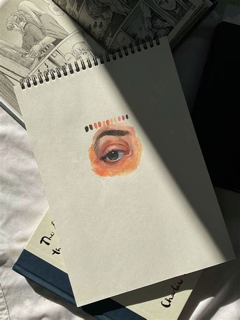 Acrylic Eye Painting Abstract Line Art Sunflower Canvas Paintings