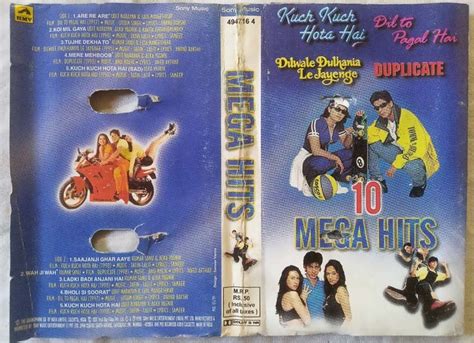 10 Mega Hits Hindi Audio Cassette Tamil Audio Cd Tamil Vinyl Records