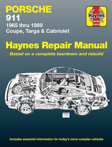 Porsche 911 Automotive Repair Manual 1965 To 1989 Coupe Targa