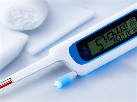 Premium Ai Image Thermometer With High Temperature And Medicine Ai