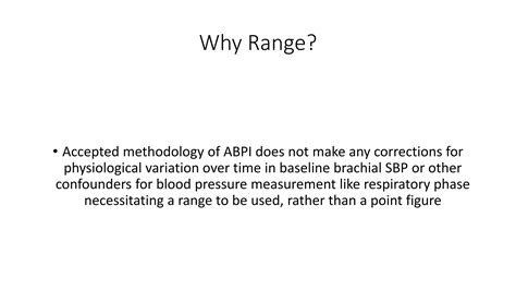 Ankle Brachial Pressure Index Abpi Pptx Foot Health Diseases And Conditions