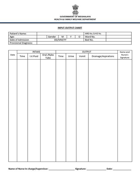 9 Input Output Chart Pdf