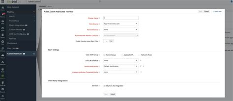 Custom Attributes Online Help Site24x7