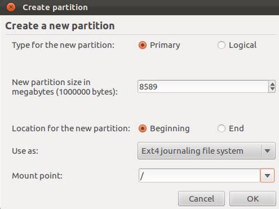 Partitioning My Disk Already Has Primary Partitions How Can I Install Ubuntu Ask Ubuntu