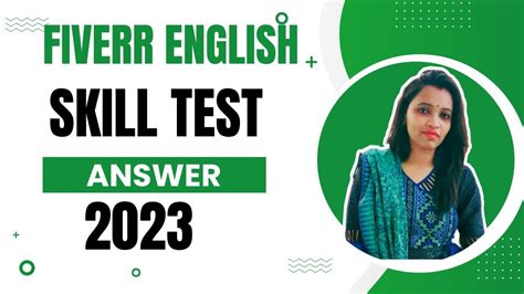 Fiverr English Skill Test Question And Answers 100 Pass Fiverr Seo Skill Test 2023