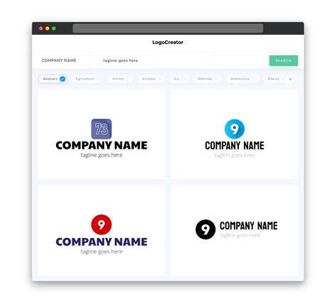 Number 9 Logo Design Create Your Own Number 9 Logos