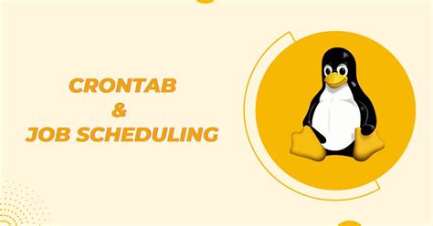 Crontab And Job Scheduling
