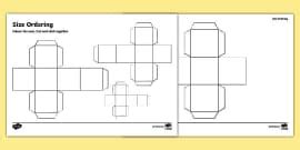 Cube Net Templates Twinkl Learning Resources Twinkl