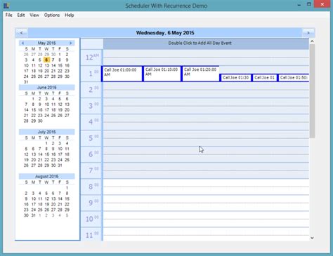 Time Interval In Windows Forms Scheduler Control Syncfusion®