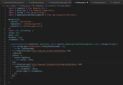 Ionic App Some Pages Are Working And Some Pages Are Not Working In
