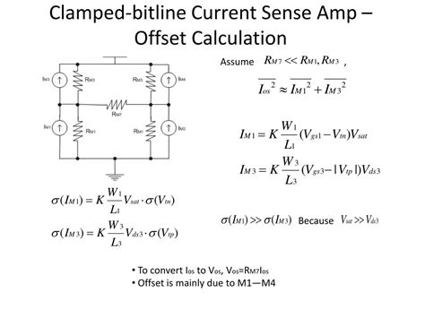 Ppt Ee241 Final Project High Speed Sense Amplifier With Offset Compensation For Srams Yida