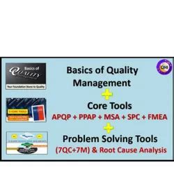 Basics Of Quality Management Core Tool Problem Solving Tools Package At Rs Piece Rewari