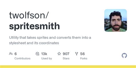 github twolfson spritesmith utility that takes sprites and converts